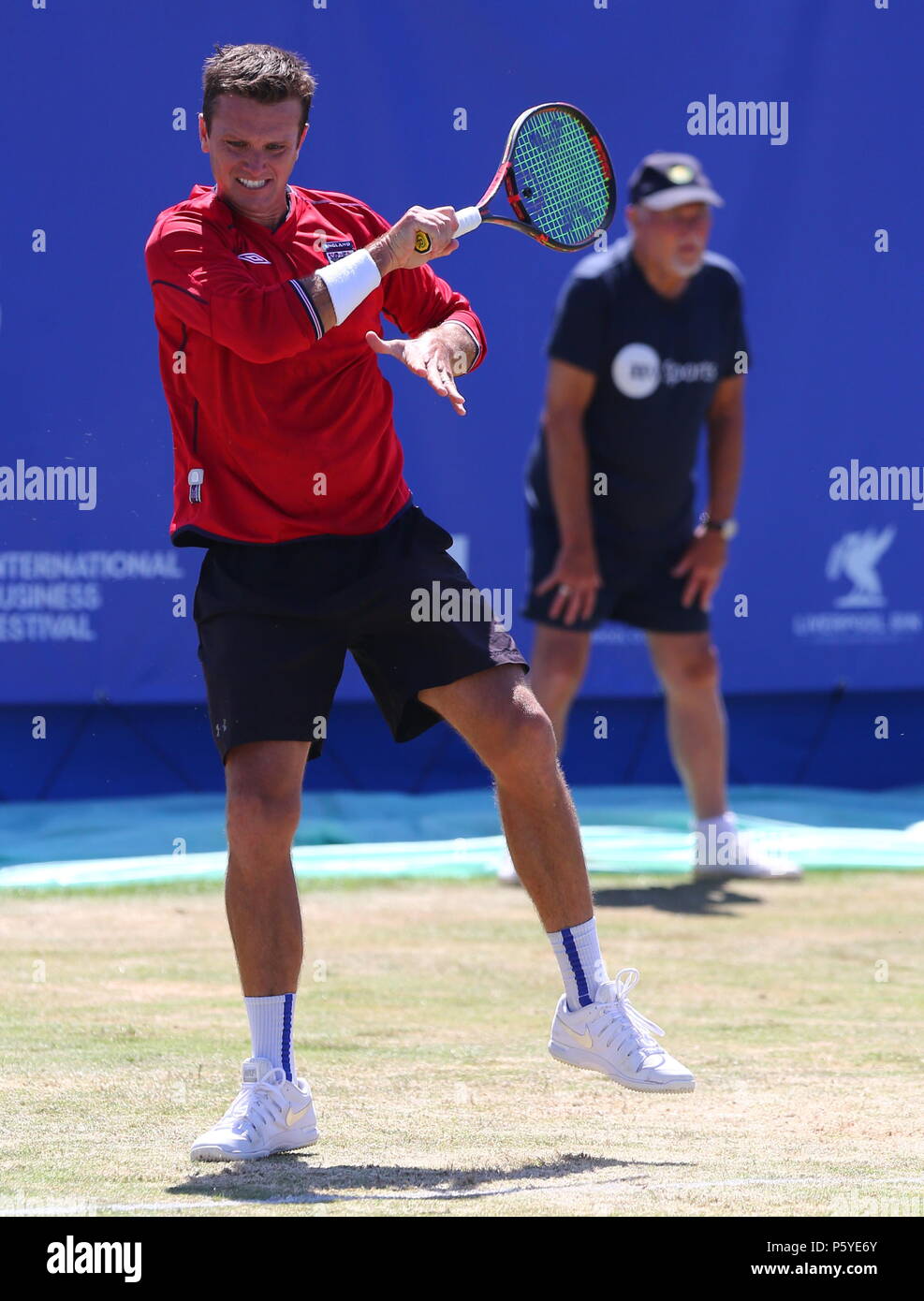 Liverpool,Uk, Bmw international tennis tournament day 4 credit Ian ...