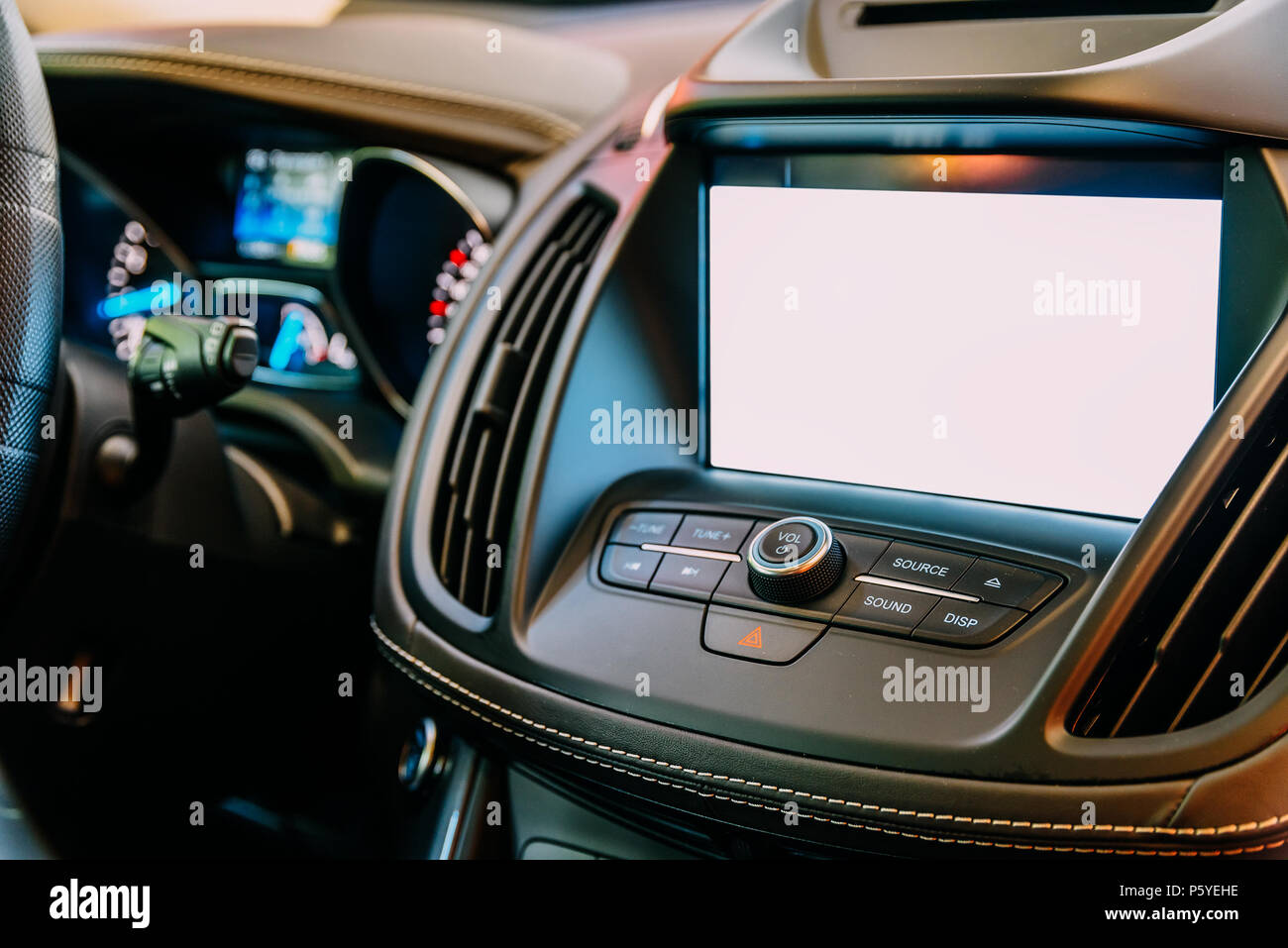 Auto dashboard touch screen hi-res stock photography and images - Alamy