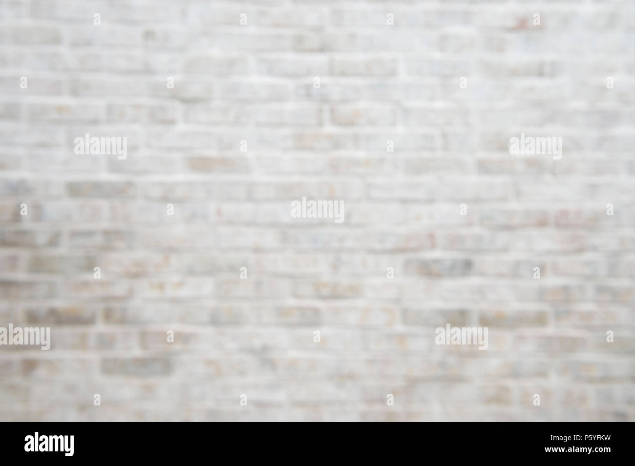 Abstract background of whitewashed brick wall Stock Photo - Alamy