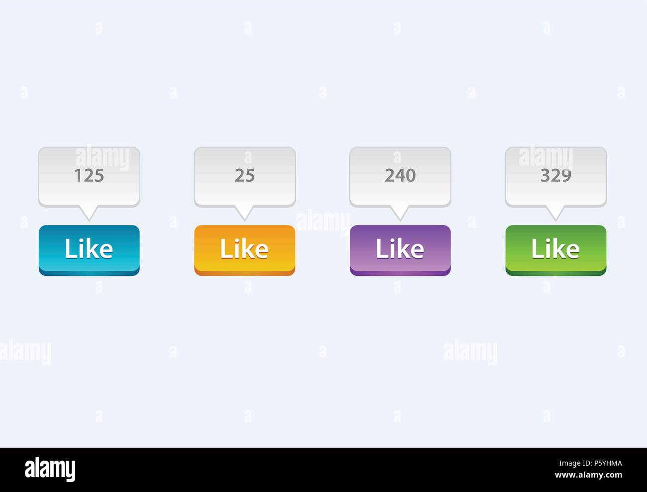 Instagram like button hi-res stock photography and images - Alamy