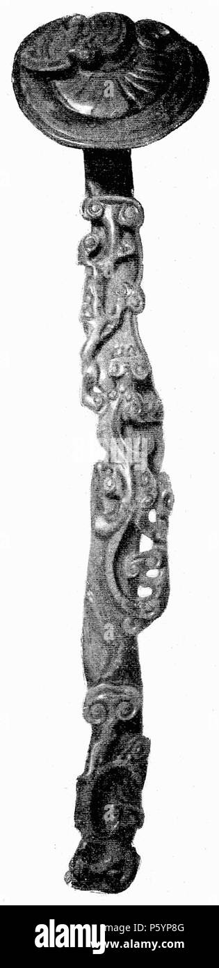 400 D209- baton de commandement en jade - liv3-ch09 Stock Photo - Alamy