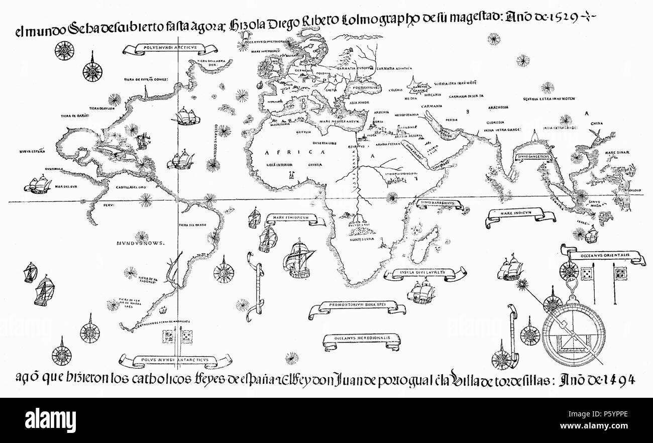 Mappemonde hi-res stock photography and images - Alamy