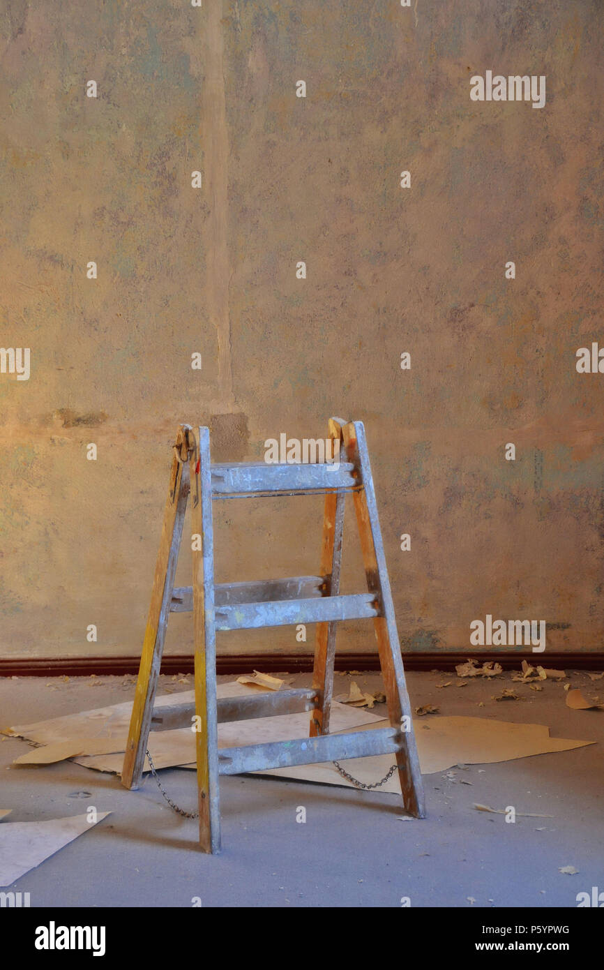 Torn ladder hi-res stock photography and images - Alamy