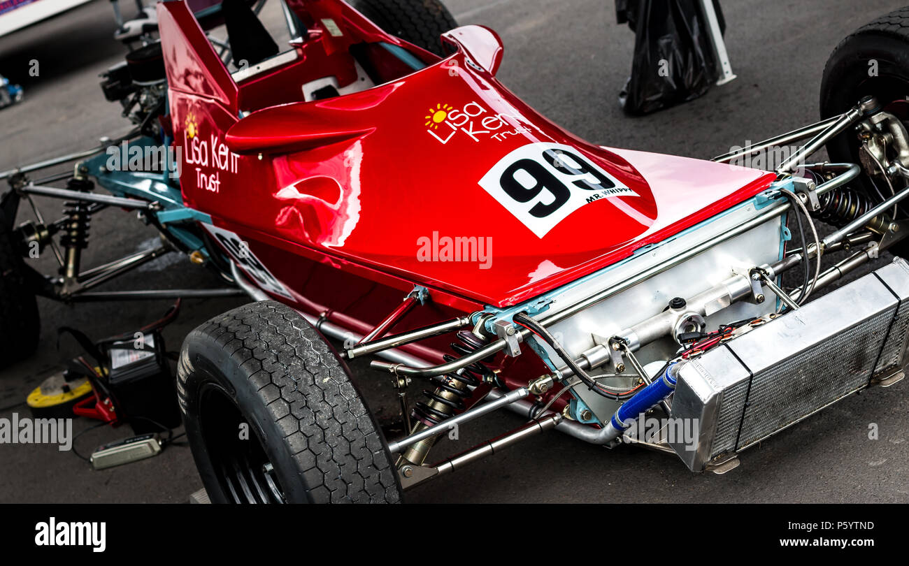 The front of a racing car Stock Photo - Alamy