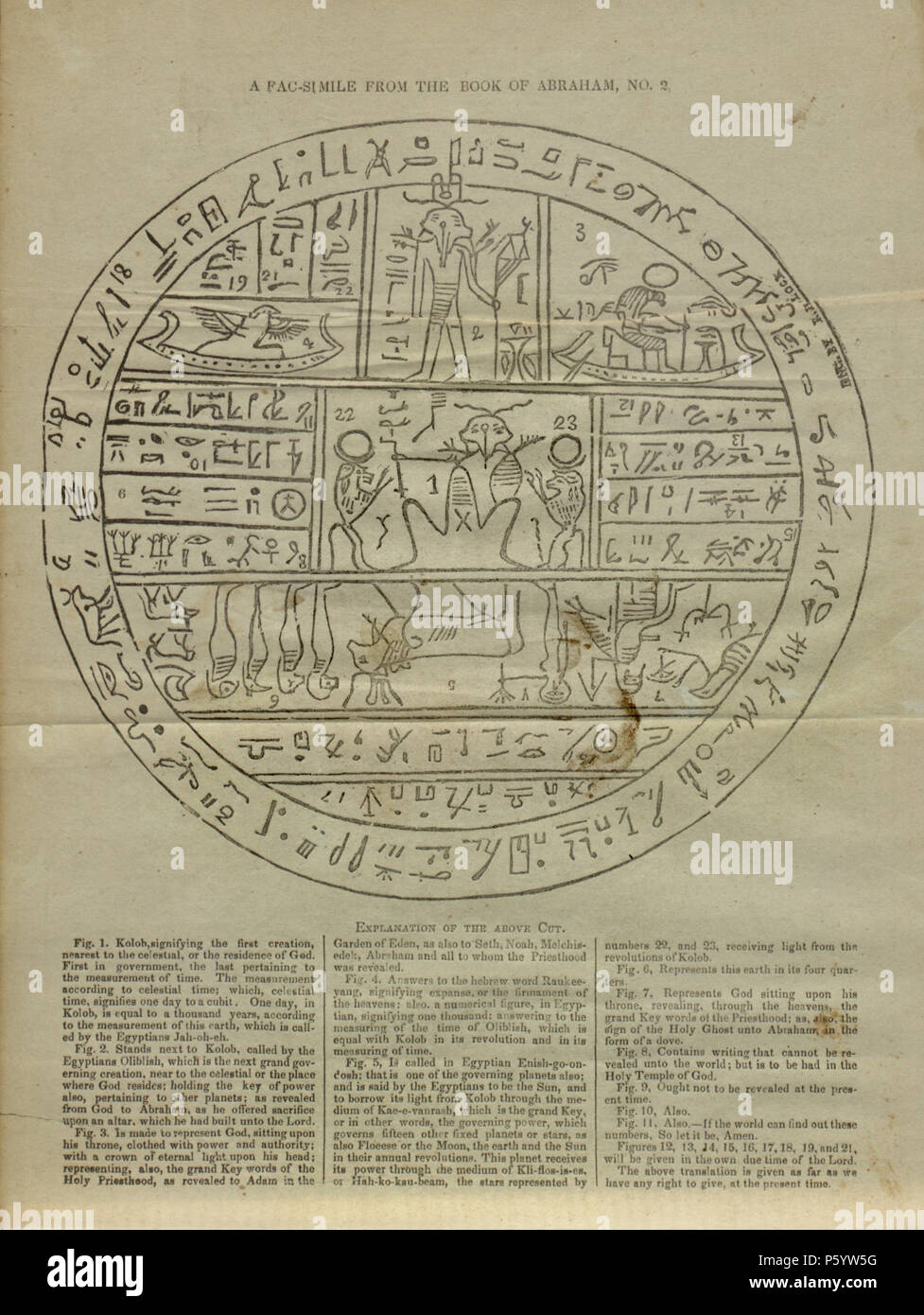 N/A. English: This image is known as 'Facsimile 2' or the Joseph Smith ...