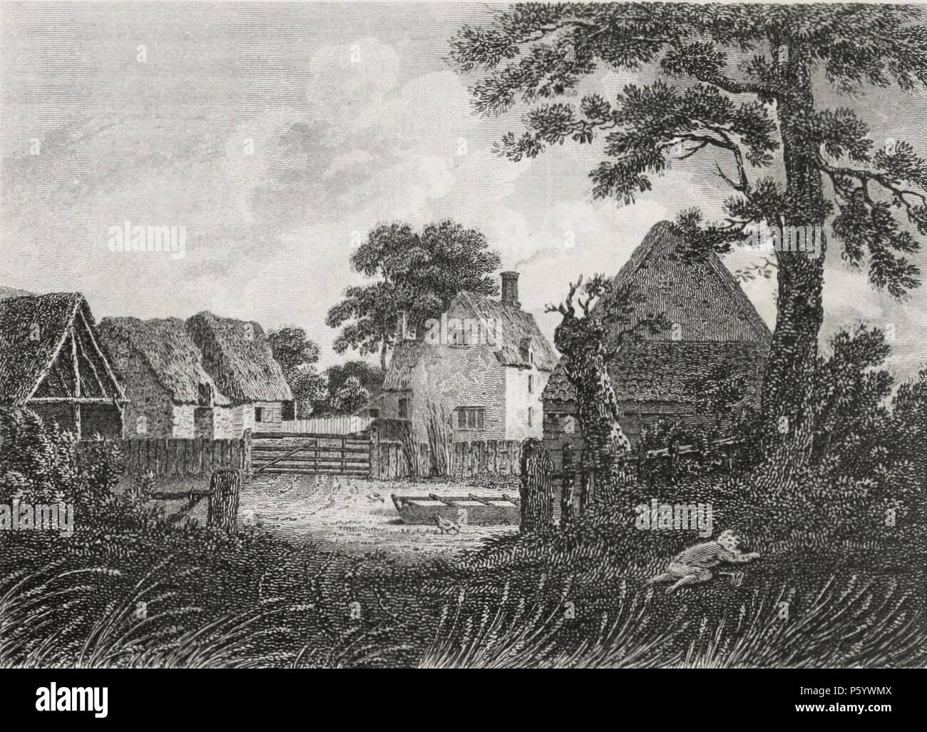 English farm house hi-res stock photography and images - Alamy