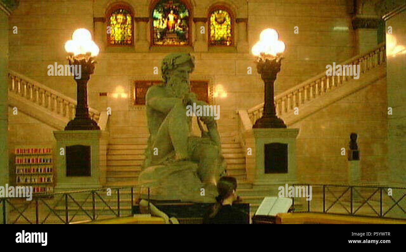 N/A. English: Larkin Goldsmith Mead (1835-1910). Sculpure: 'The Father ...