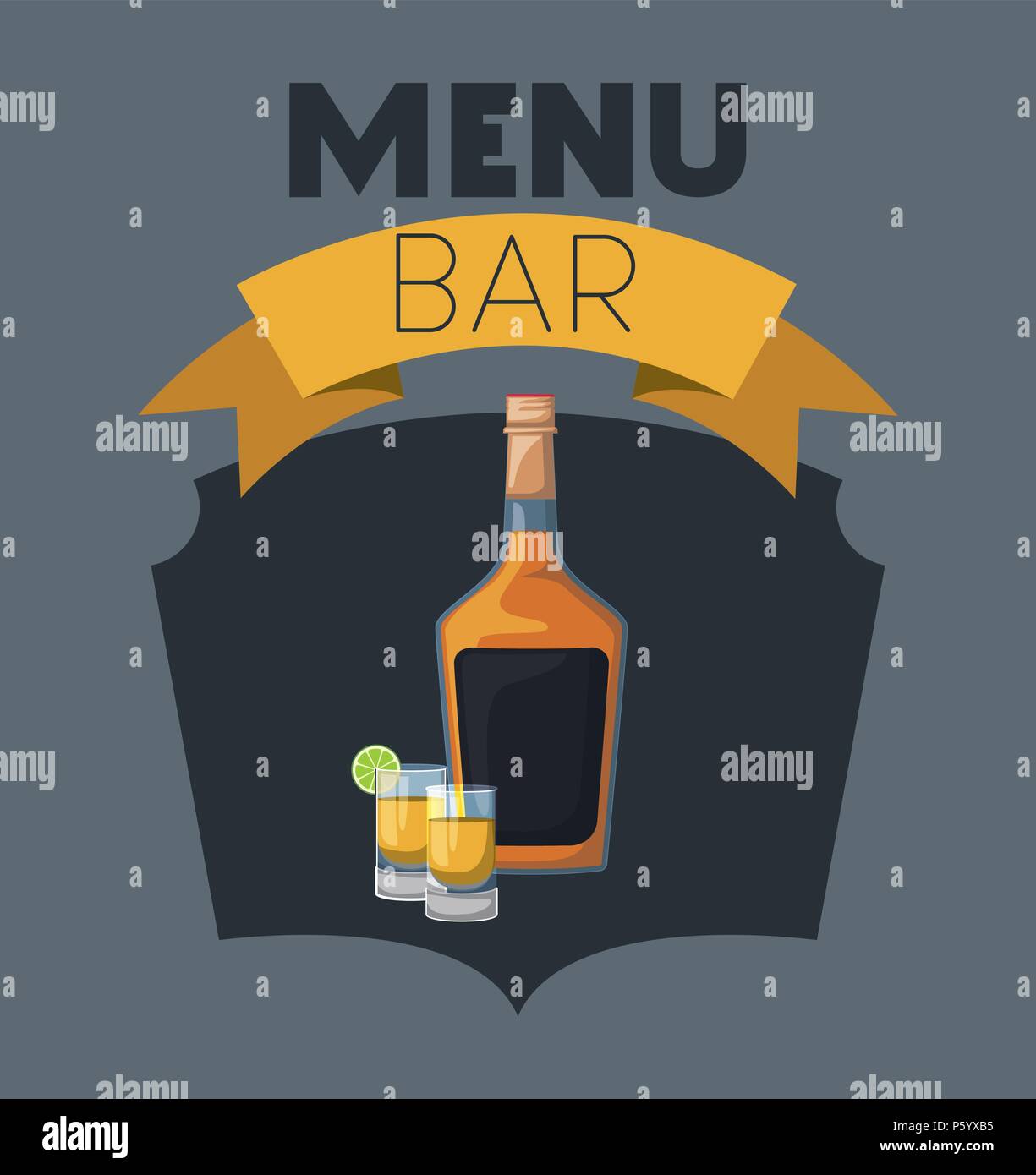 best drink bottle with cup frame Stock Vector Image & Art - Alamy