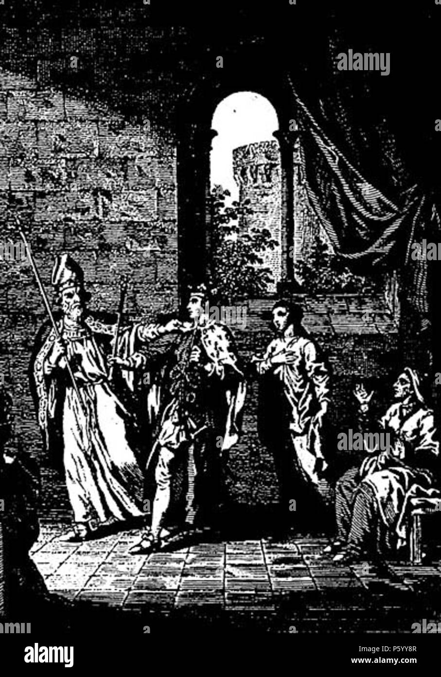 King edwy and dunstan hi-res stock photography and images - Alamy