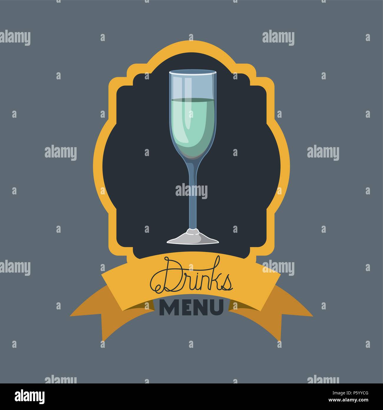 fresh and tropical cocktail frame Stock Vector Image & Art - Alamy