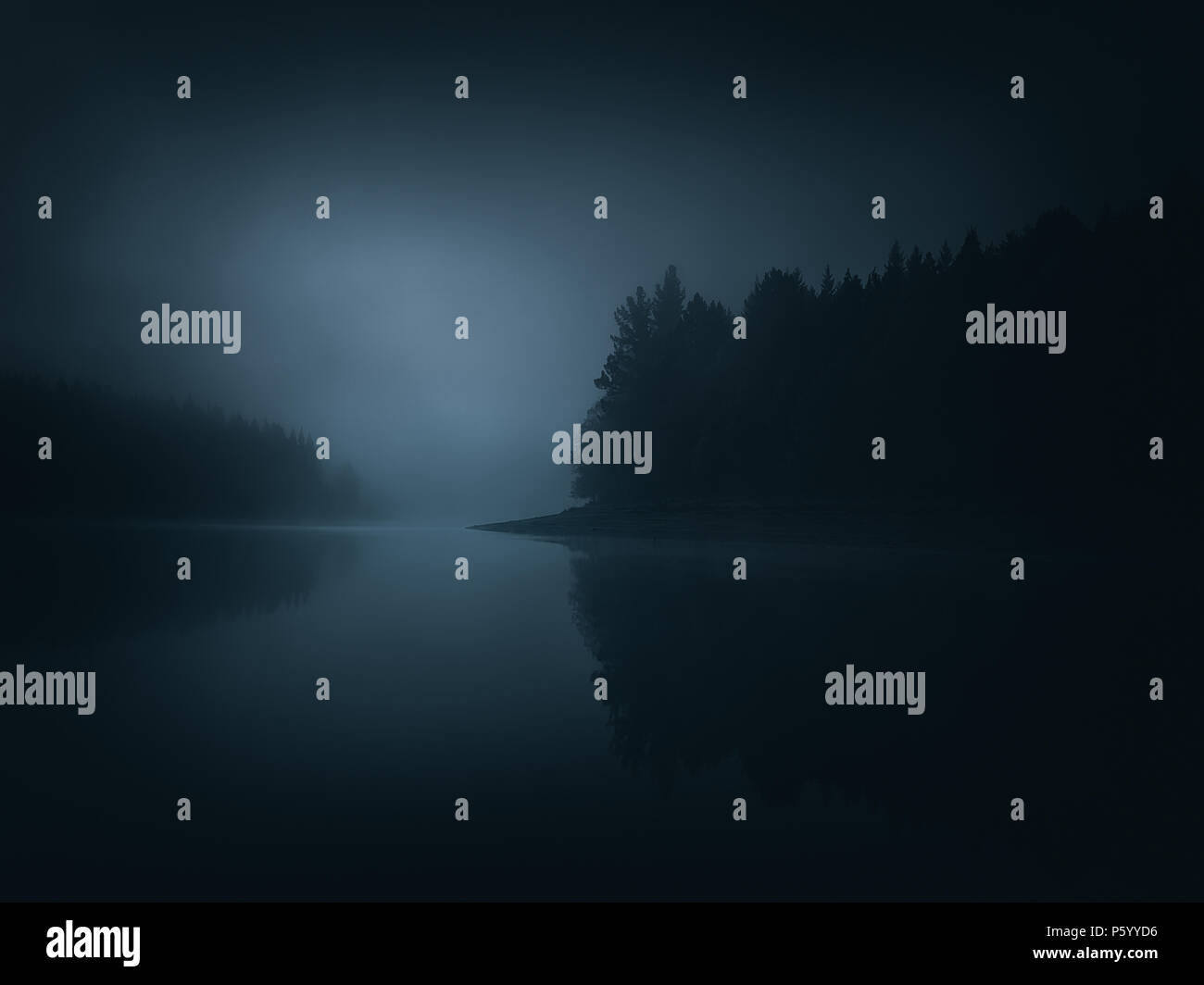 Dark and moody landscape hi-res stock photography and images - Alamy