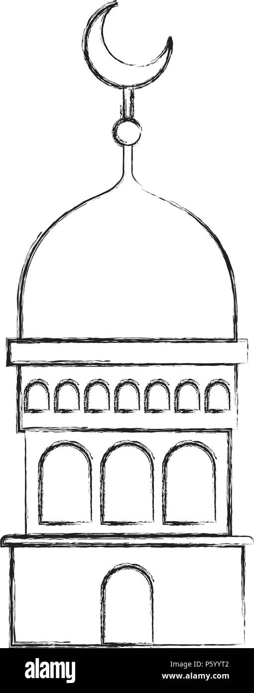 Islamic castle Stock Vector Images - Alamy