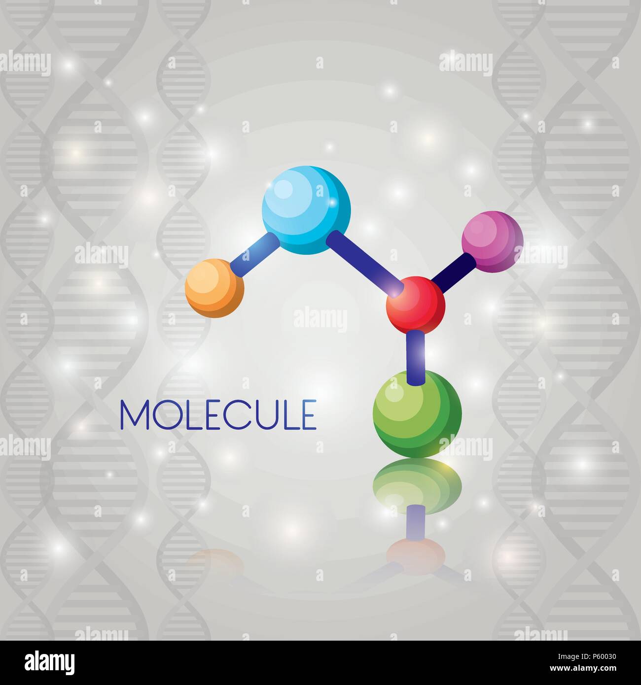 Orbital organic structure Stock Vector Images - Alamy