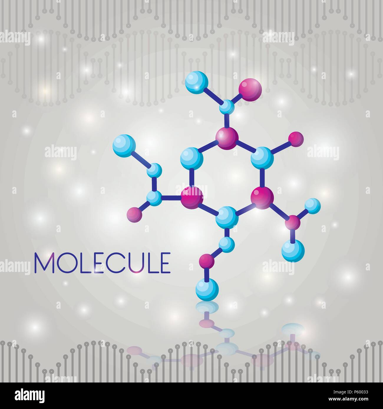molecule structure chemical icon Stock Vector Image & Art - Alamy
