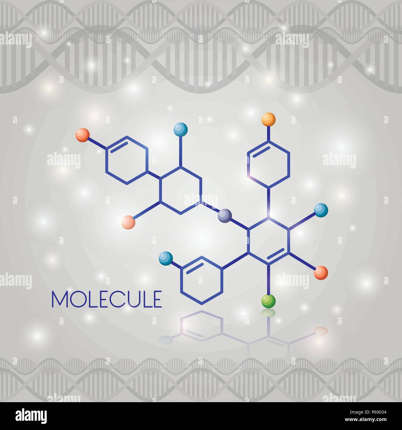 molecule structure chemical icon Stock Vector Image & Art - Alamy