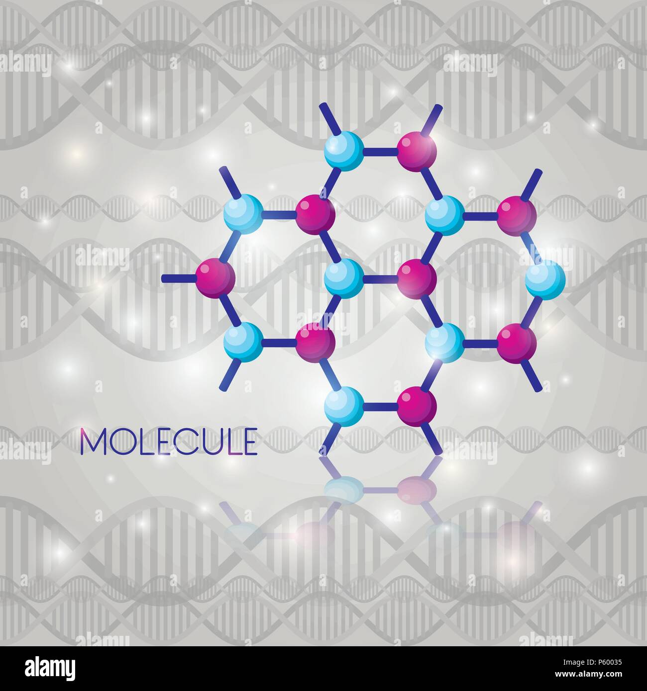 molecule structure chemical icon Stock Vector Image & Art - Alamy