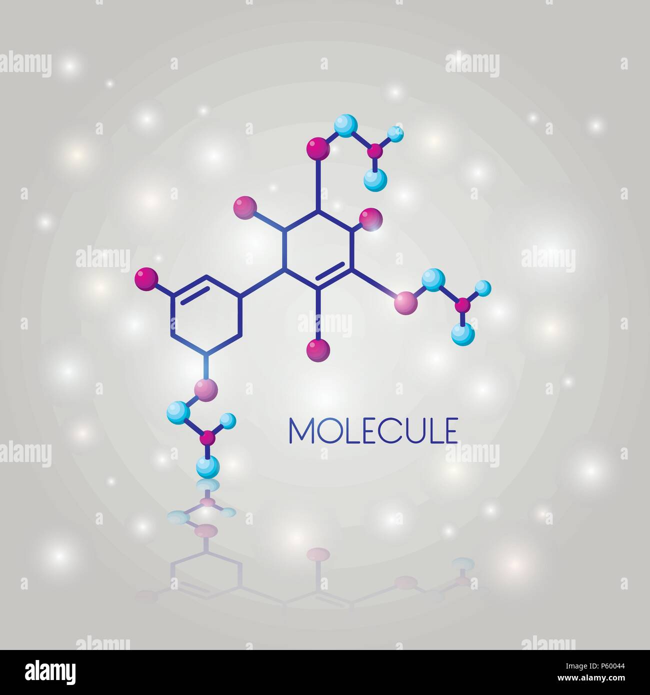 molecule structure chemical icon Stock Vector Image & Art - Alamy