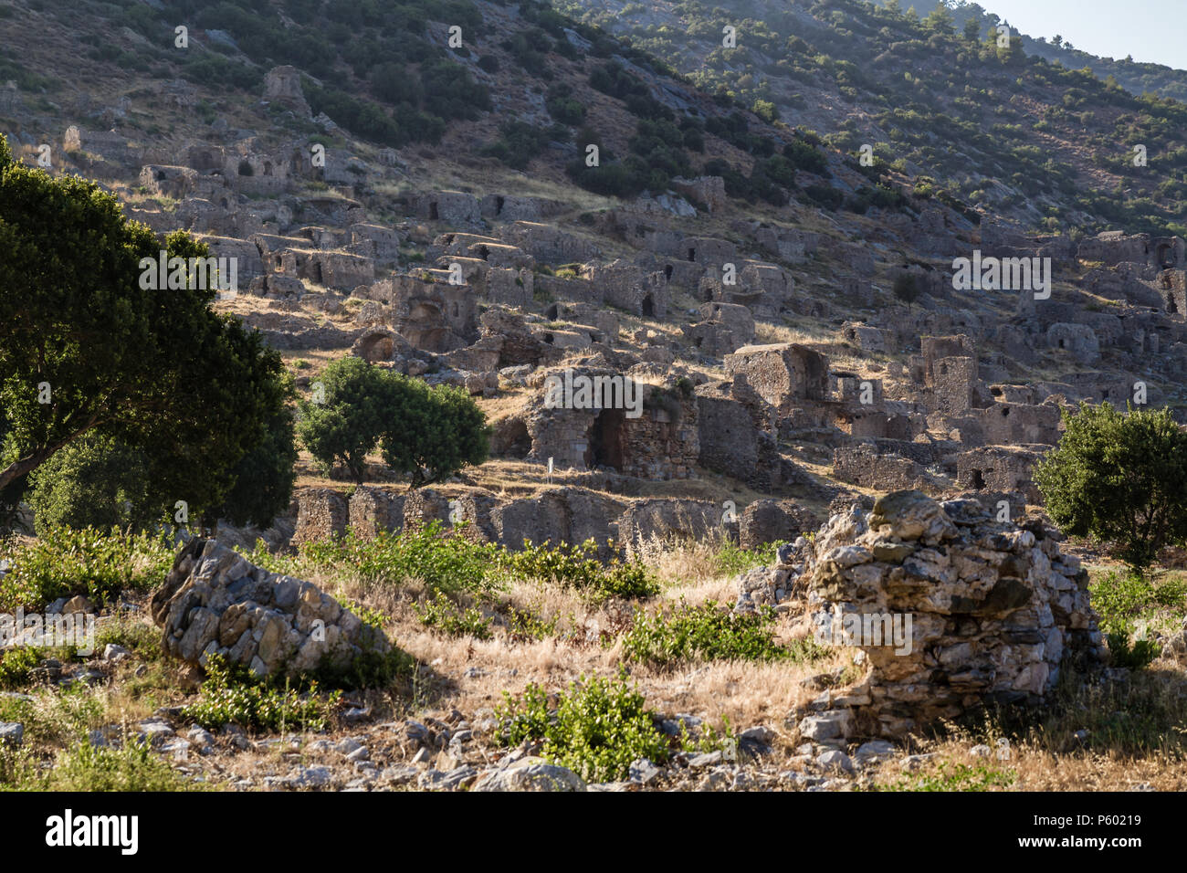 Anemurium ancient city in anamur mersin turkey hi-res stock photography ...