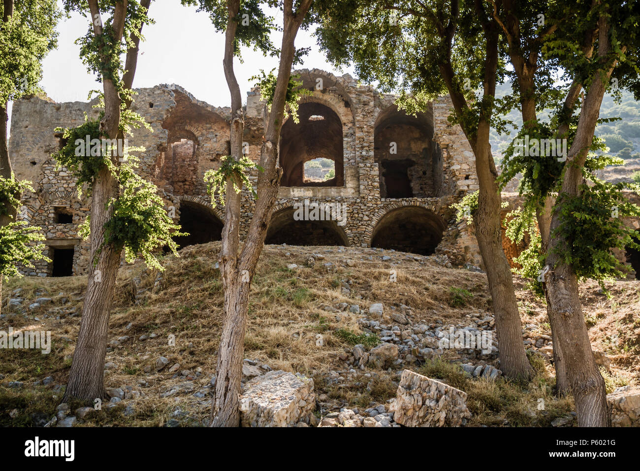 Anemurium ancient city in anamur mersin turkey hi-res stock photography ...
