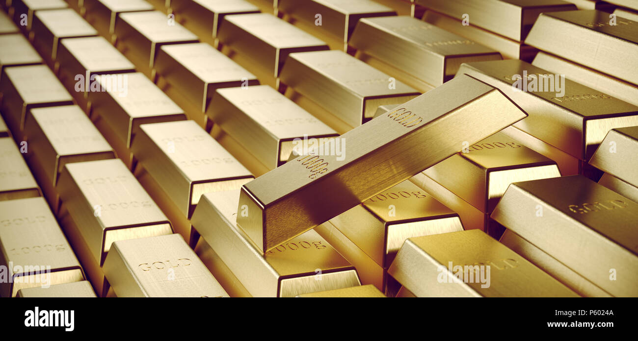 Gold Bars Stack High Resolution Stock Photography and Images - Alamy
