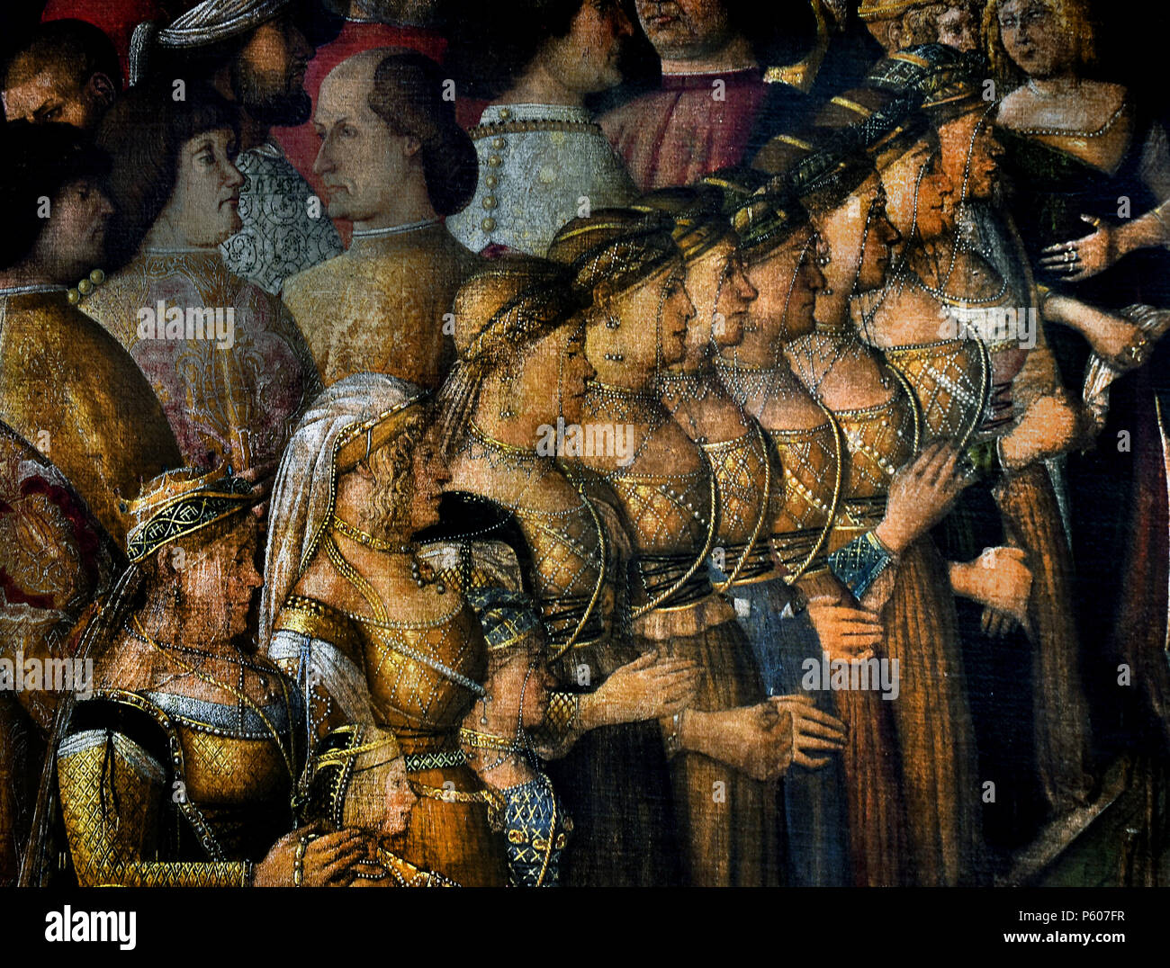 Miracle of the relic of the Cross at the bridge of San Lorenzo by ...