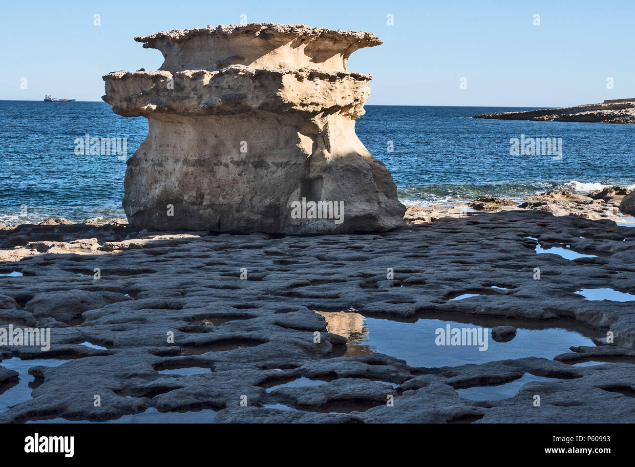 MALTE Marsaxlokk St. Peter's Pool Stock Photo - Alamy