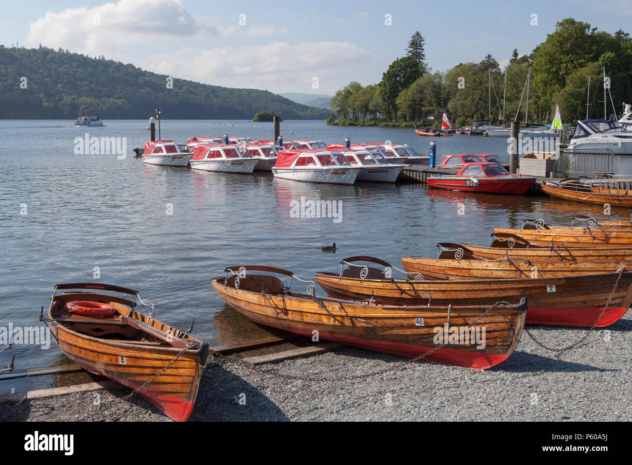 Traditional boat windermere hi-res stock photography and images - Alamy