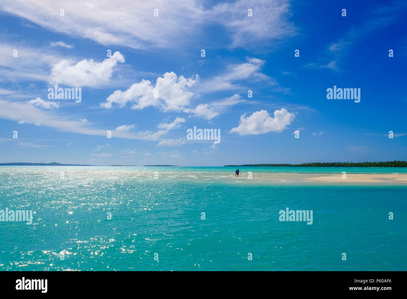 One Foot Island, Aitutaki, Cook Islands, South Pacific Stock Photo - Alamy