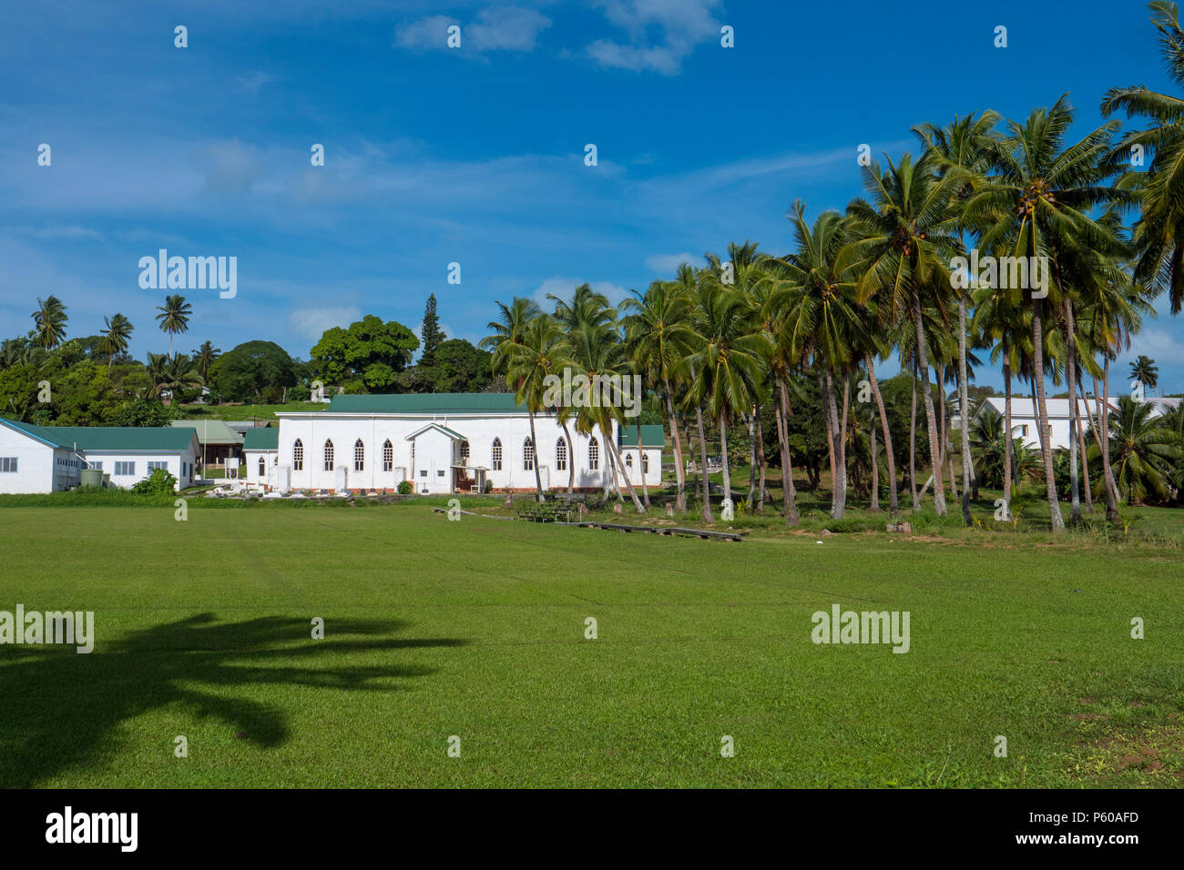 Cook Islands Aitutaki Church High Resolution Stock Photography and ...