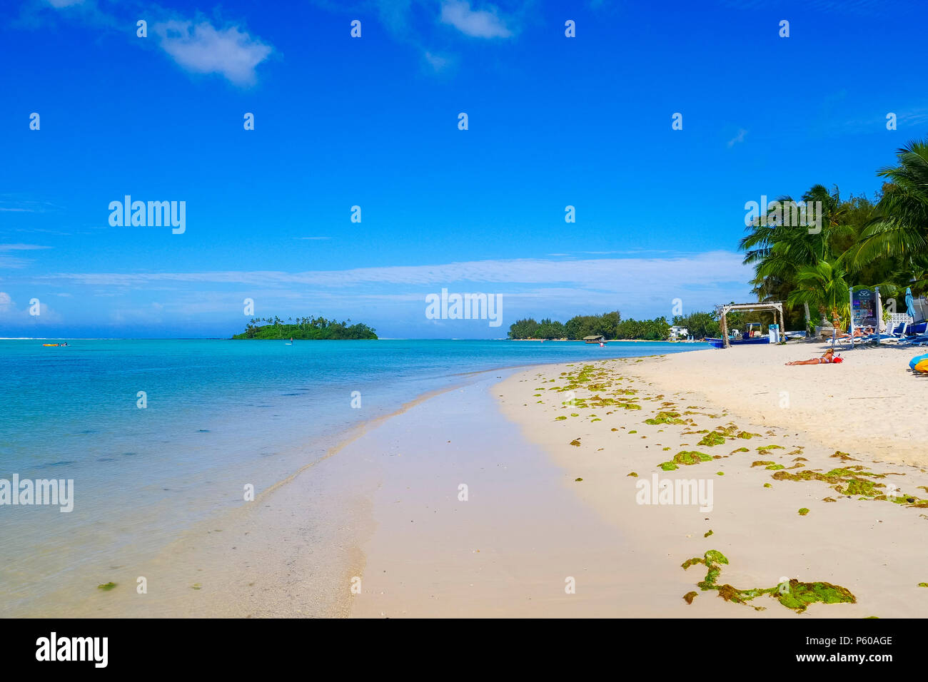 Muri Beach, Rarotonga, Cook Islands, South Pacific Stock Photo - Alamy