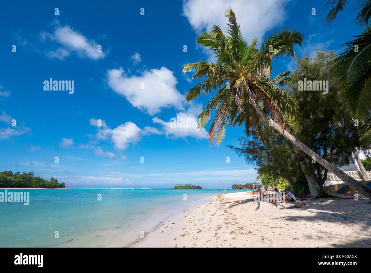 Muri Beach, Rarotonga, Cook Islands, South Pacific Stock Photo - Alamy