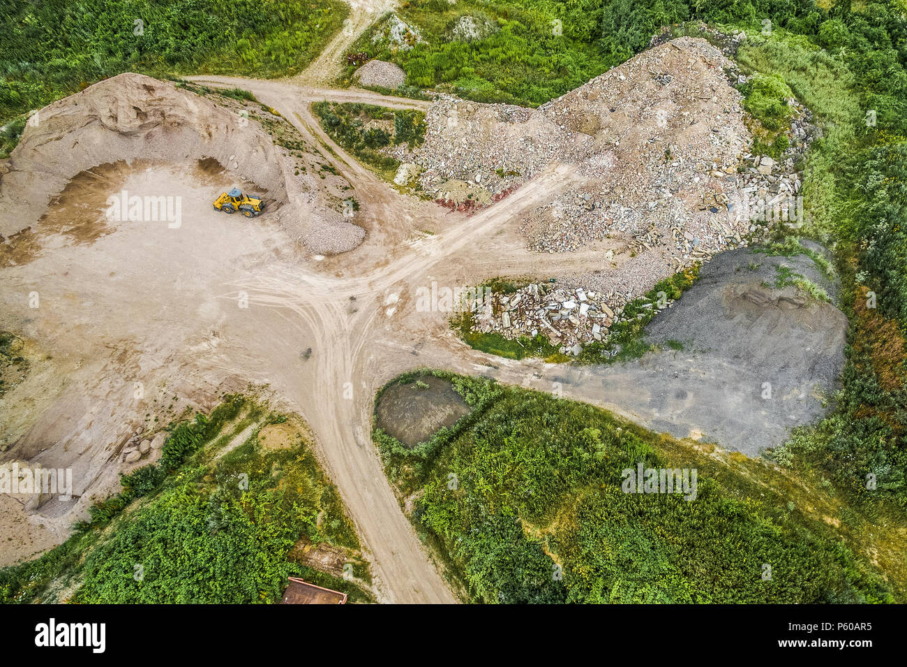Sand stockpile hi-res stock photography and images - Alamy