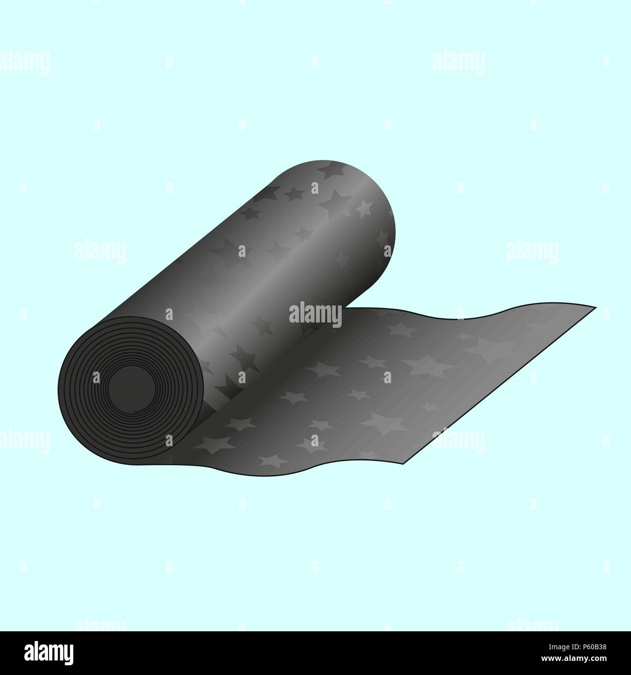 Textile roll fabric icon Stock Vector Images - Alamy