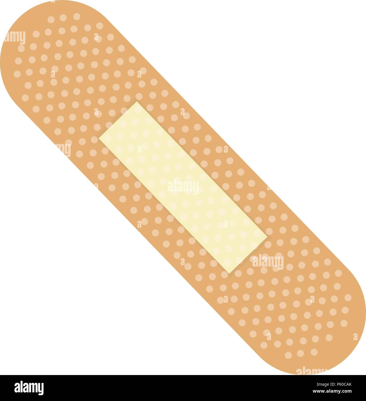 A medical equipment - adhesive plaster isolated on white background ...