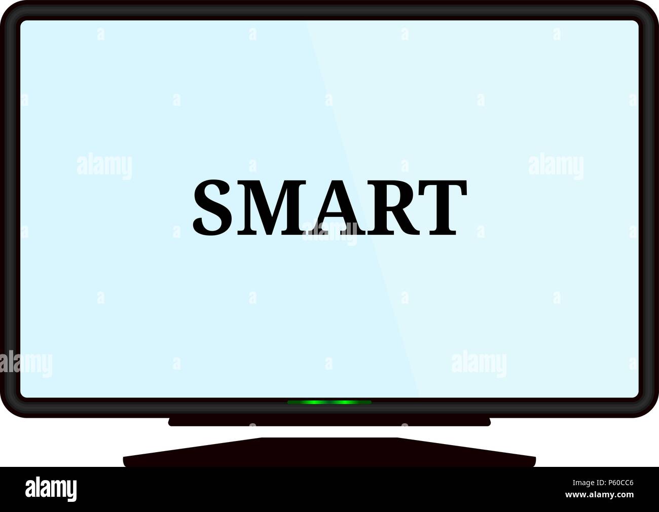 Smart tv icon. Vector concept illustration for design Stock Vector ...