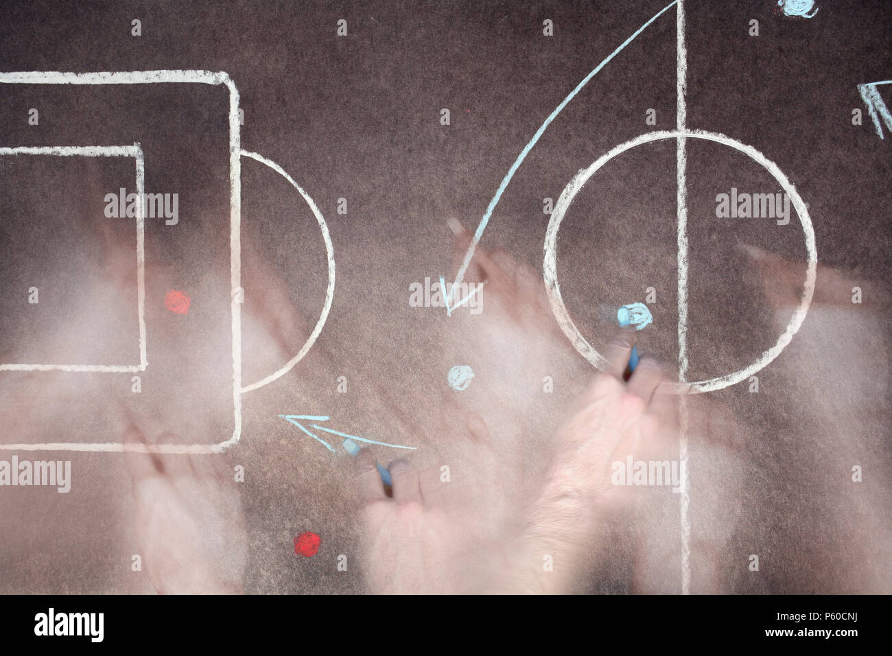 an image of tactic board Stock Photo - Alamy