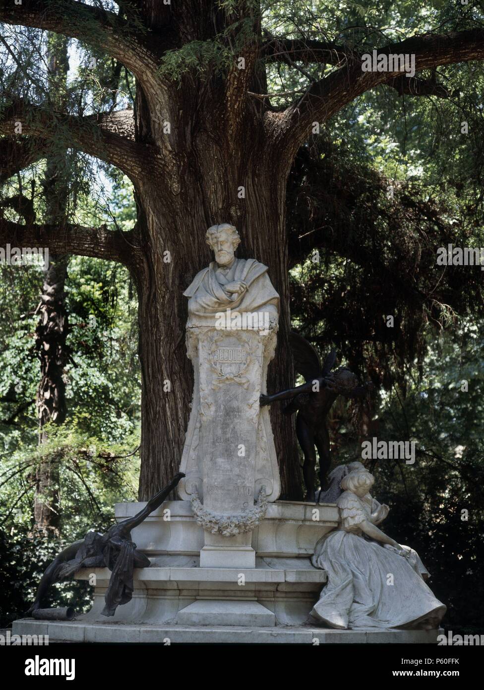MONUMENTO A BECQUER. Author: Lorenzo Coullaut Valera (1876-1932 ...