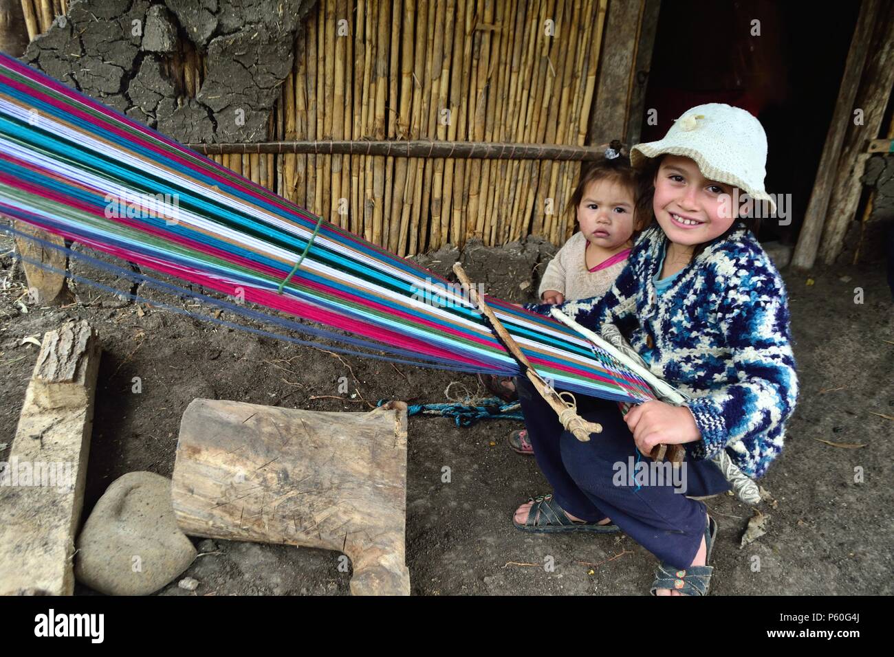 Hand loom in SAPUN " Las Huaringas " - HUANCABAMBA.. Department of ...