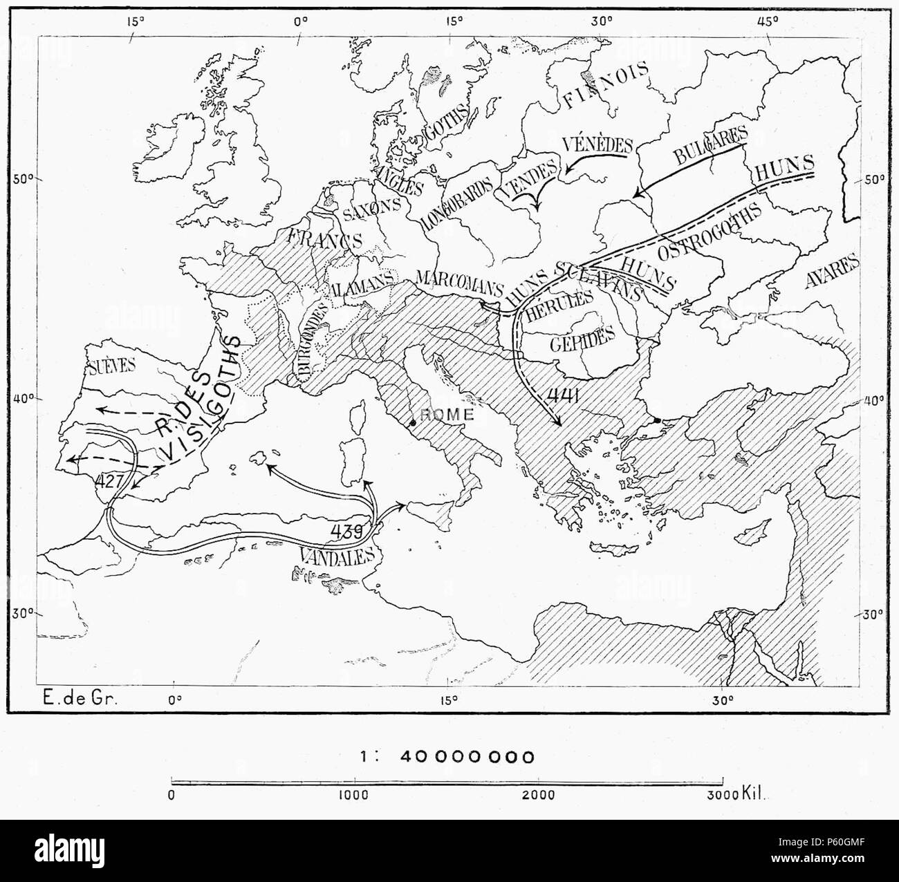 Medieval europe map Black and White Stock Photos & Images - Alamy