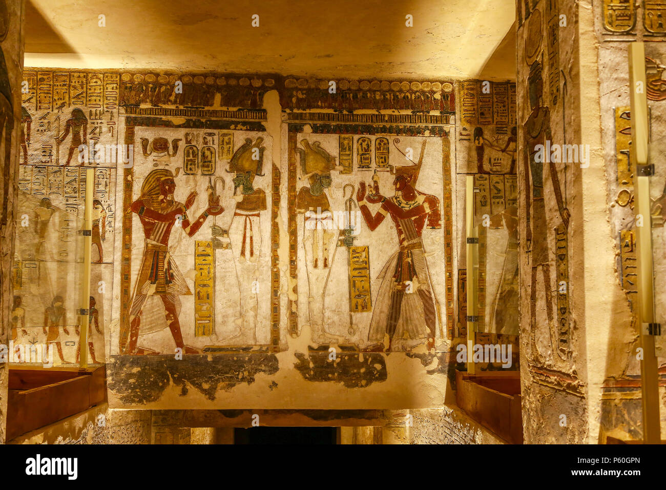 Ramses iii burial chamber hi-res stock photography and images - Alamy