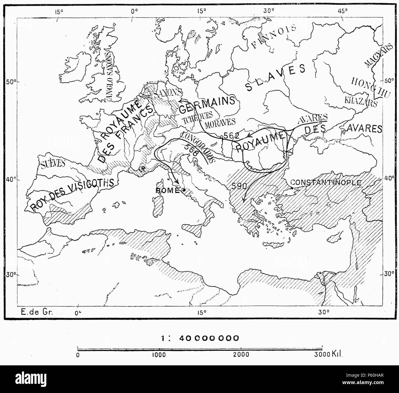 Tribes of europe Black and White Stock Photos & Images - Alamy