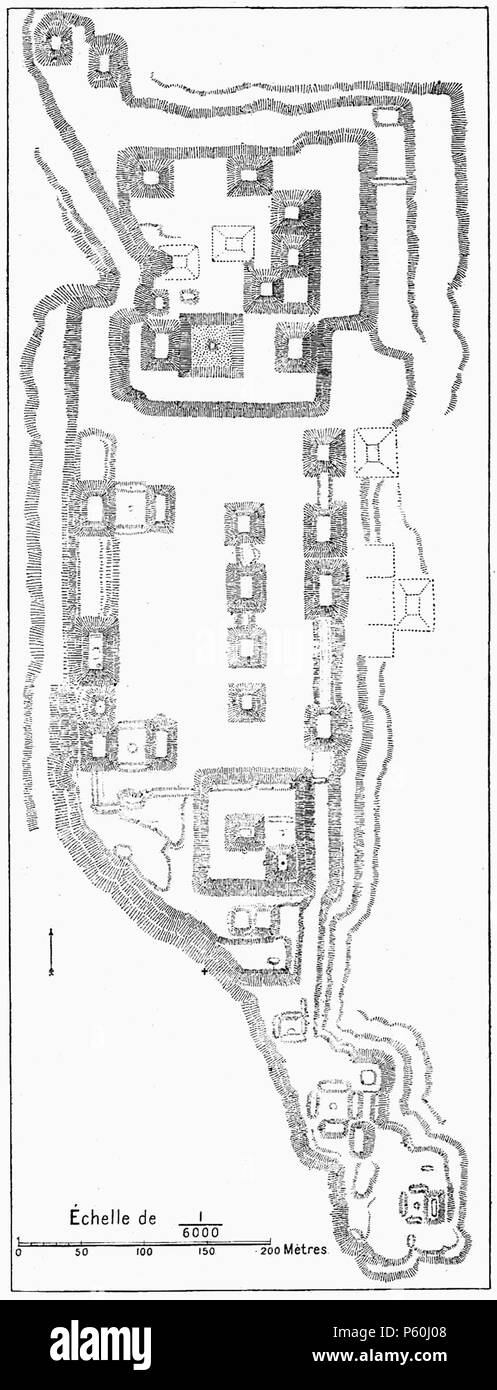 Monte Alban Map
