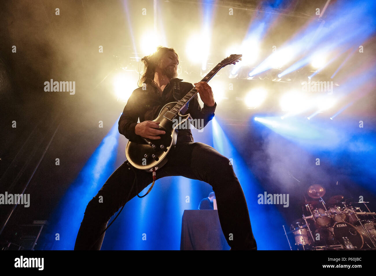 Denmark, Copenhagen - June 22, 2018. The Norwegian black metal band ...