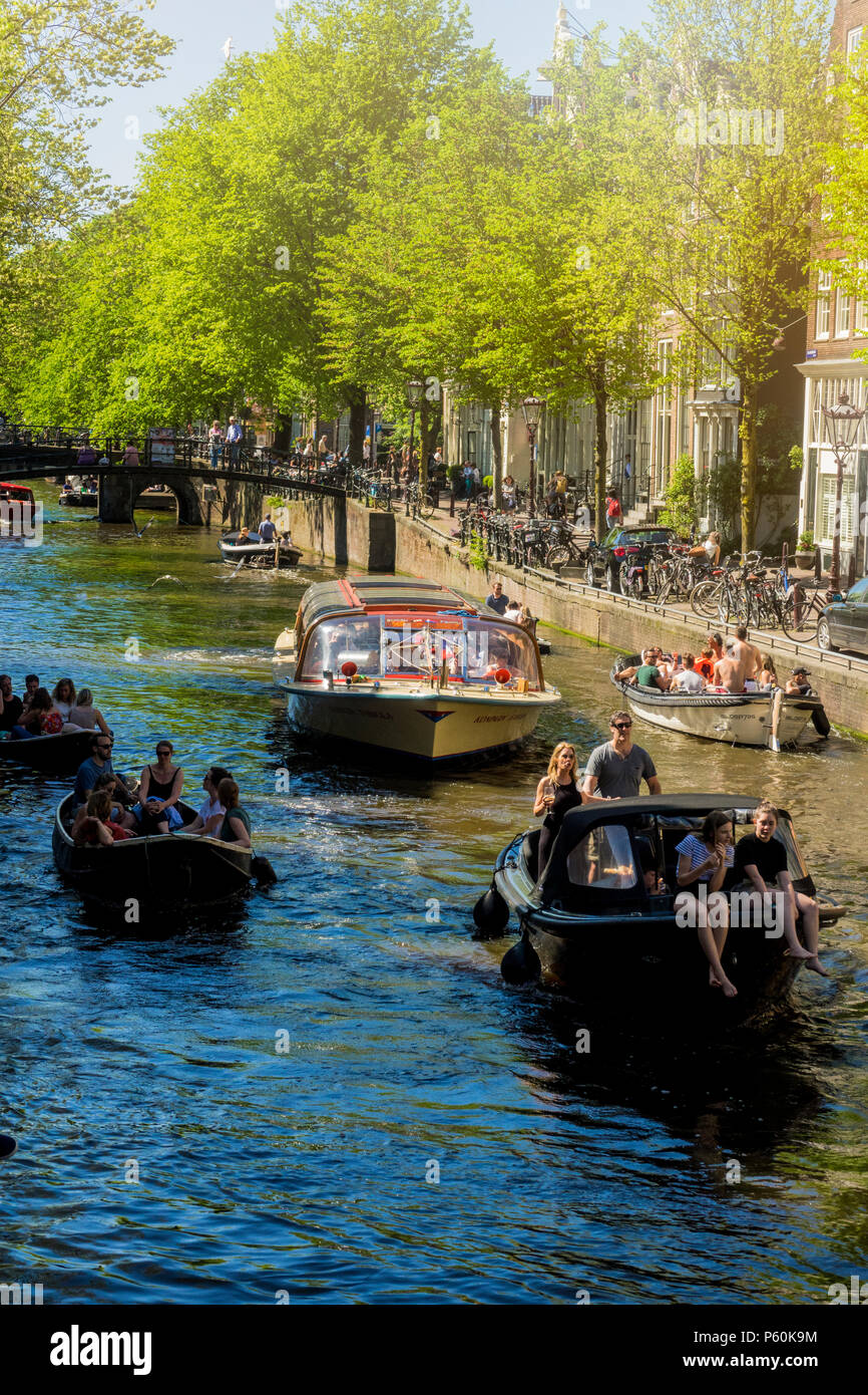 Summer in Amsterdam Stock Photo - Alamy