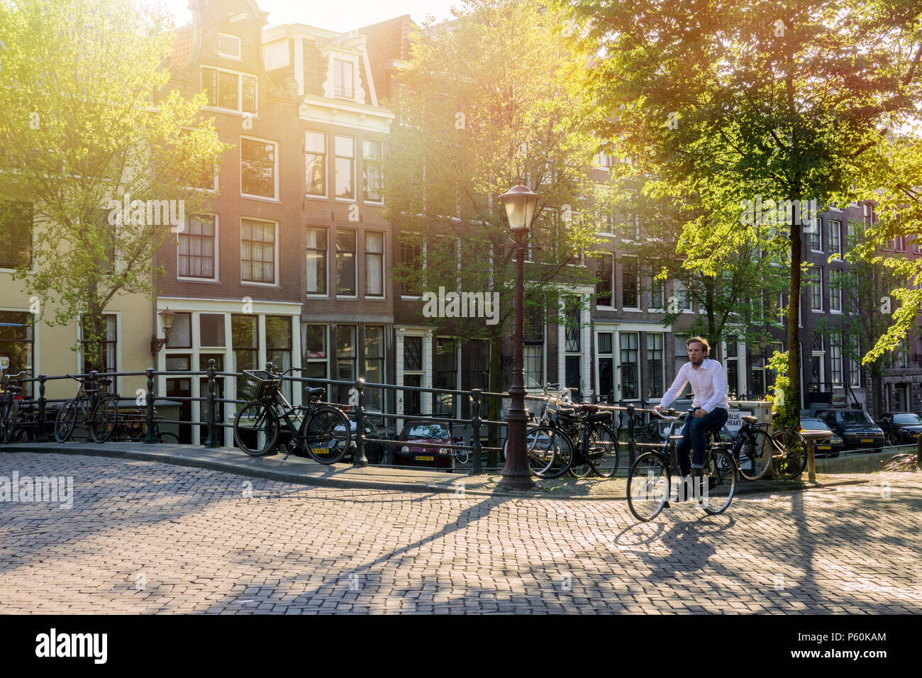 Summer in Amsterdam Stock Photo - Alamy