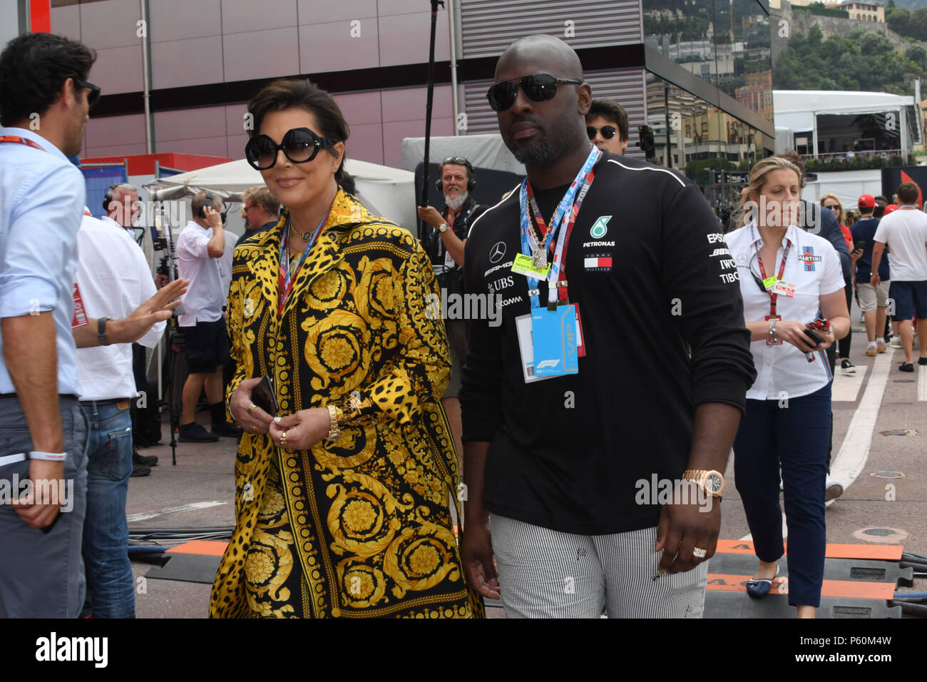 Formula One Monaco Grand Prix in Monte Carlo Featuring: Kris Jenner ...