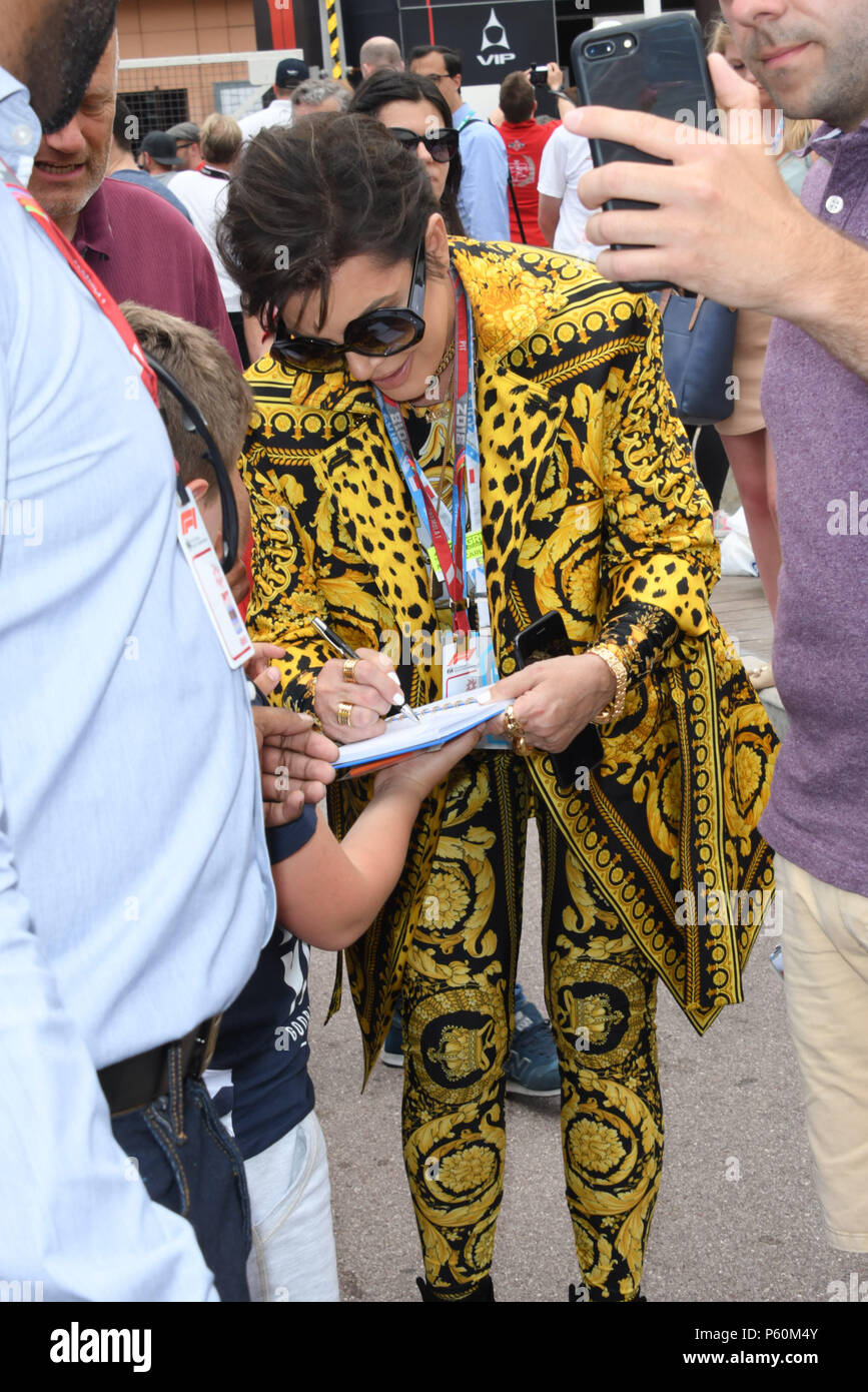 Formula One Monaco Grand Prix in Monte Carlo Featuring: Kris Jenner ...