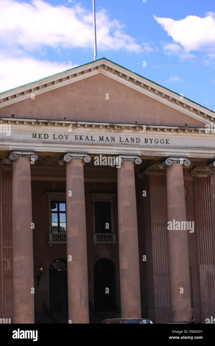 Danish Court House, a historic building located on Nytorv, Copenhagen ...