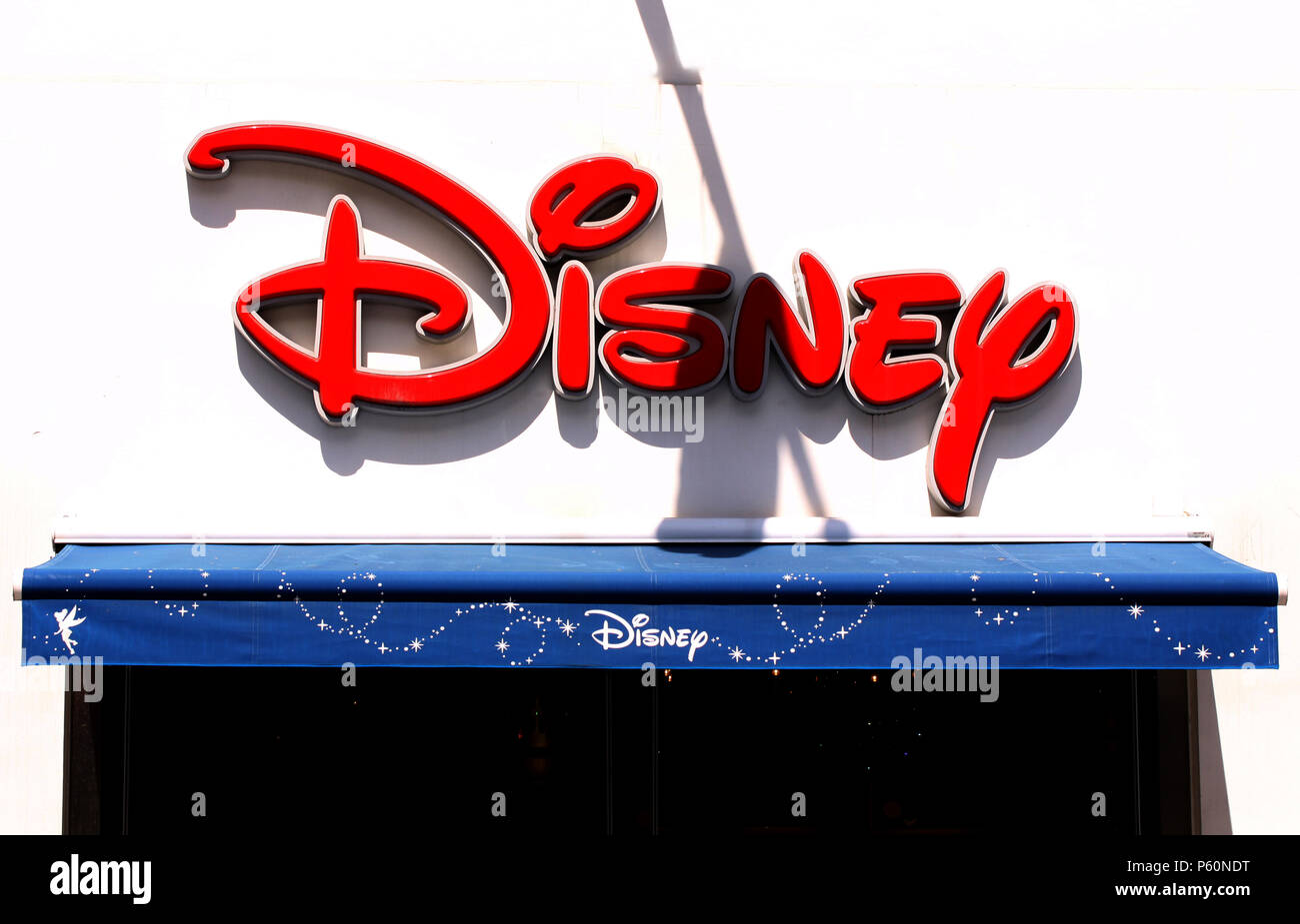 Disney company sign hi-res stock photography and images - Alamy