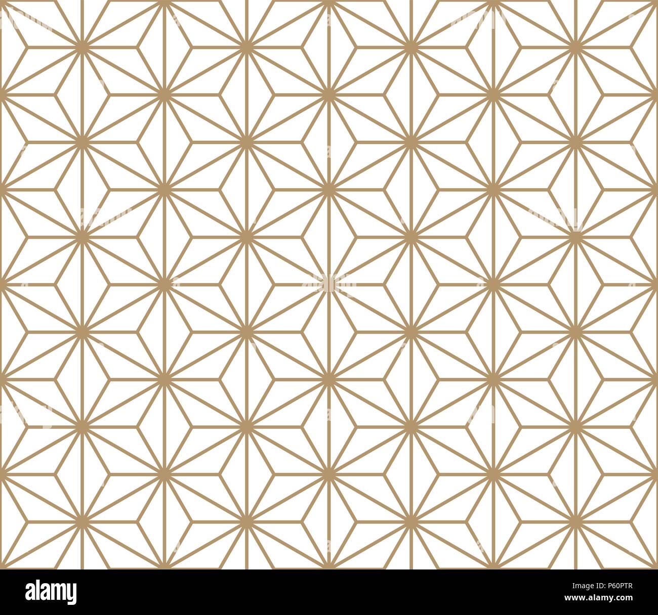 Seamless Kumiko pattern in color lines of medium thickness Stock Vector ...